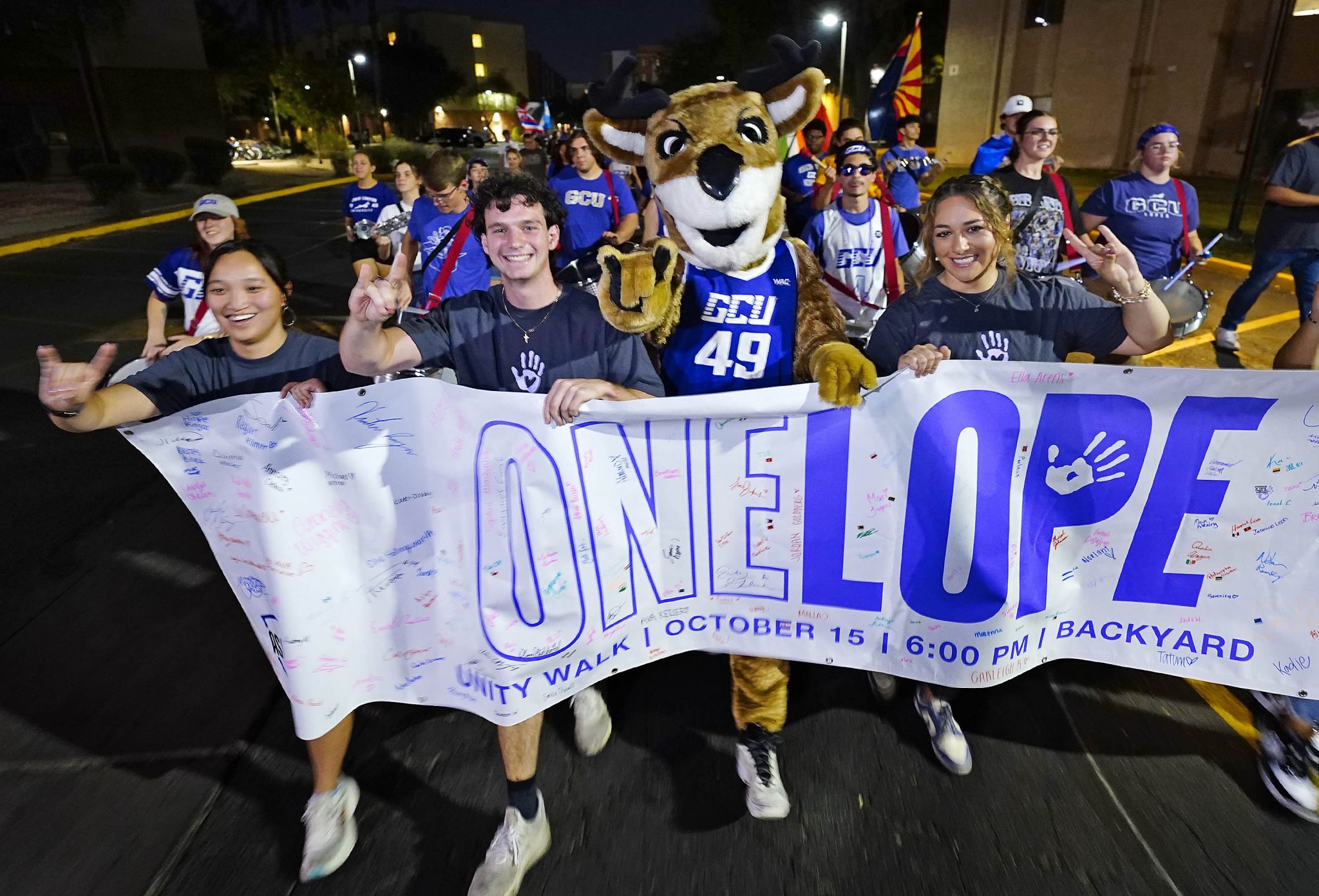 In time of division, GCU students unite - GCU News