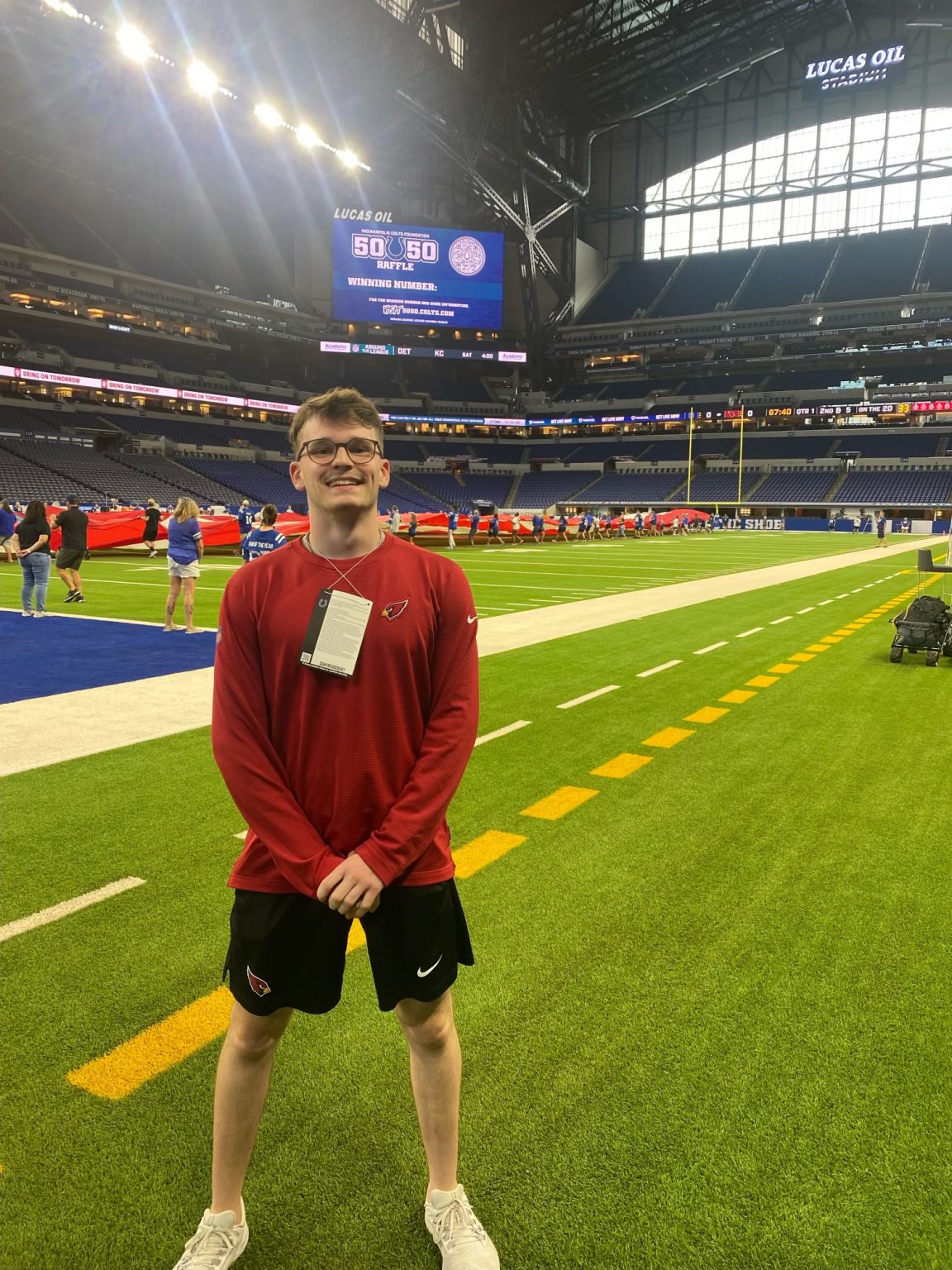 GCU student who interned with Cardinals serves athletes beyond the ...