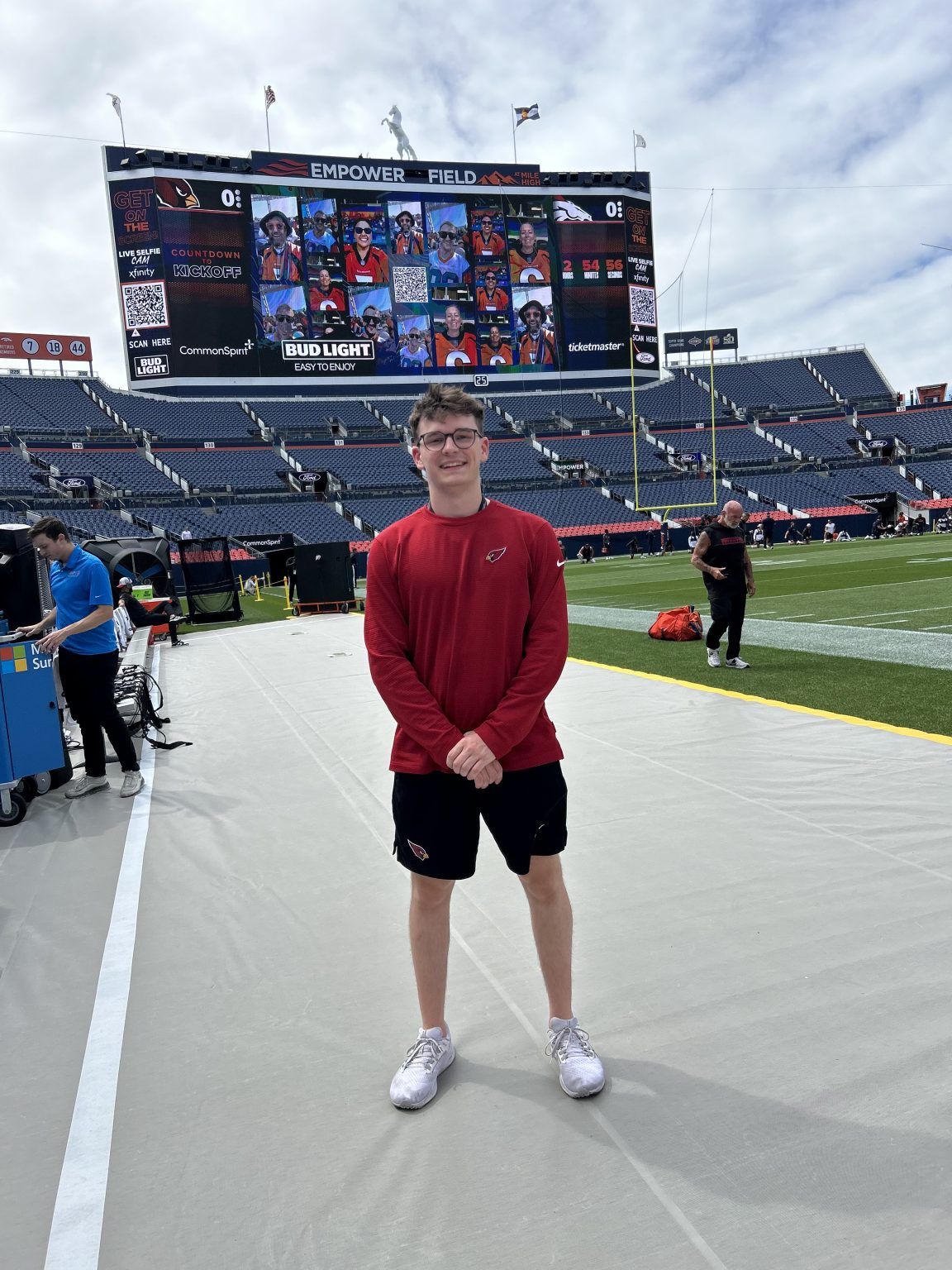 GCU student who interned with Cardinals serves athletes beyond the ...