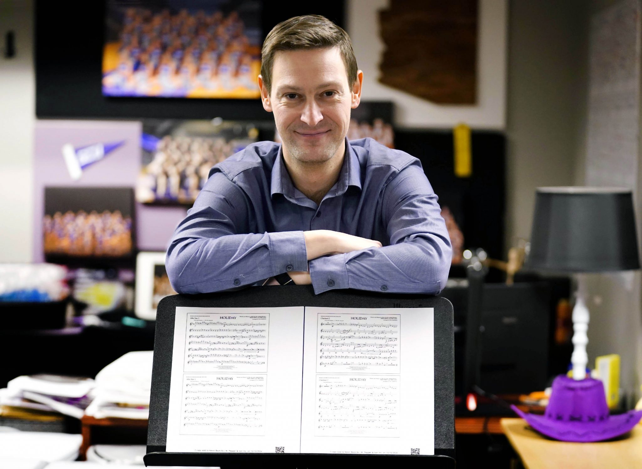 The maestro of the pep band brings symphony chops to the party - GCU News