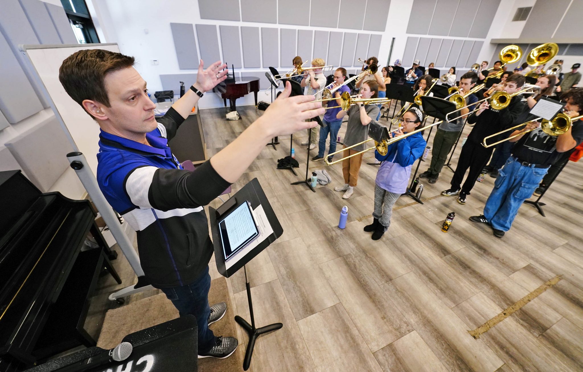 The maestro of the pep band brings symphony chops to the party - GCU News