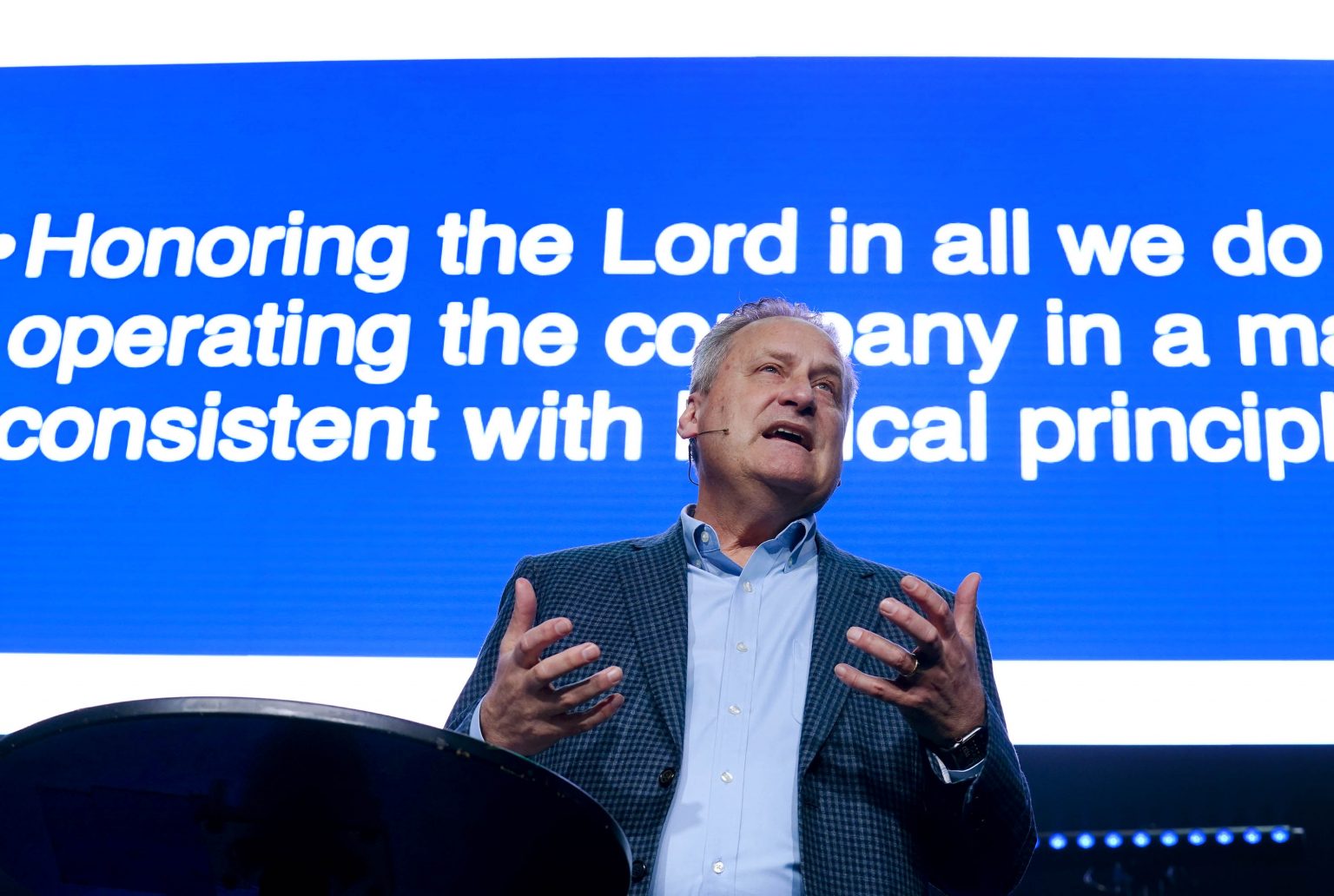 Chapel with Steve Green - GCU News