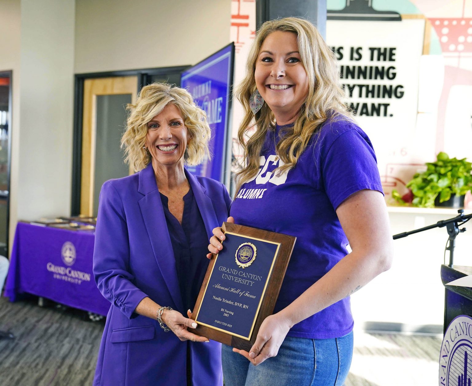 GCU alumni become school legacy at Hall of Fame ceremony - GCU News
