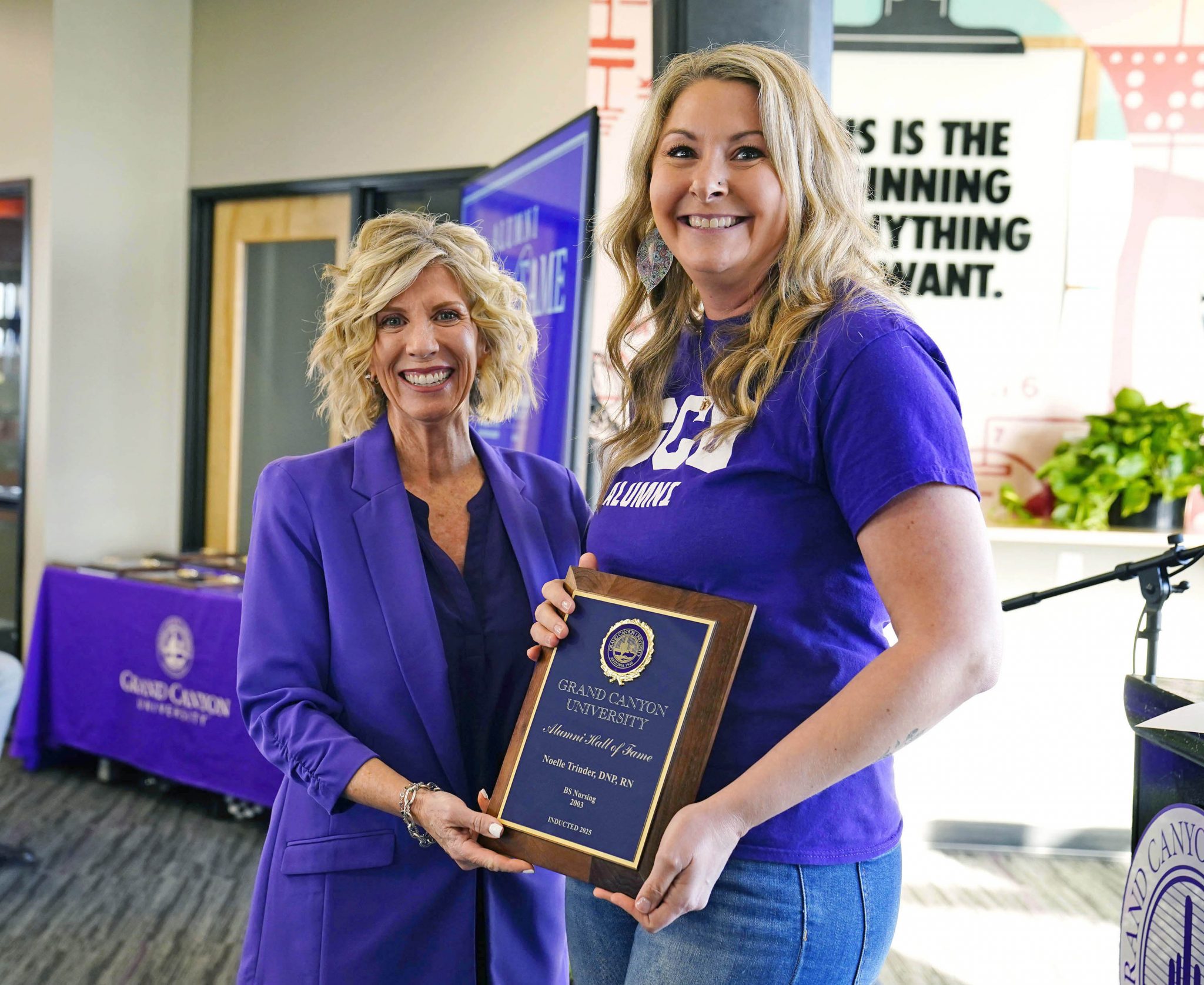 GCU alumni become school legacy at Hall of Fame ceremony - GCU News