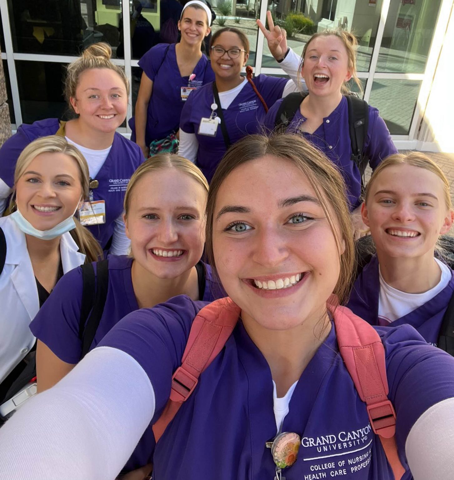 Three GCU nursing graduates' bond continues on one hospital floor - GCU ...