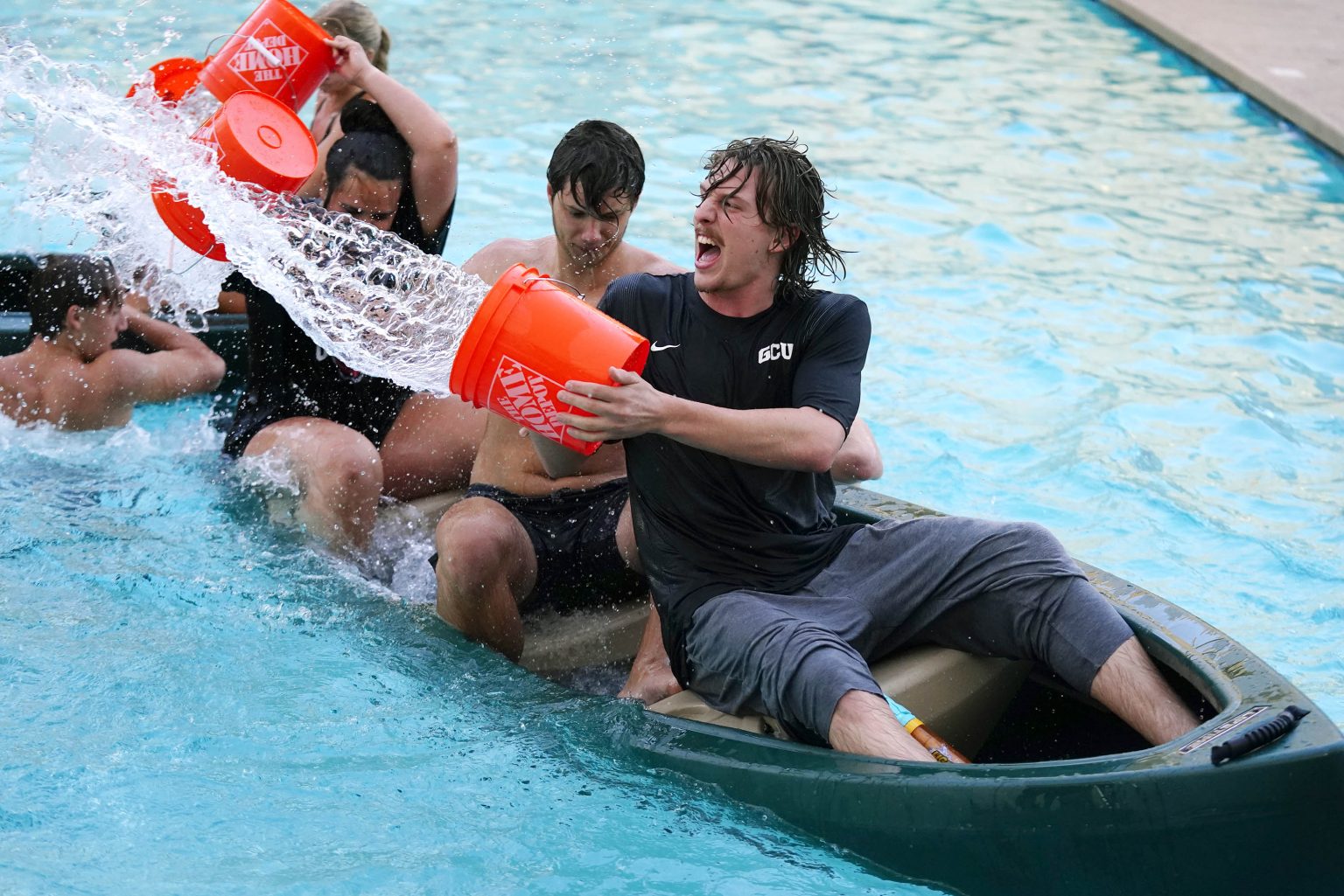 You sunk my battleship! New water sports add gurgle to intramurals - GCU News