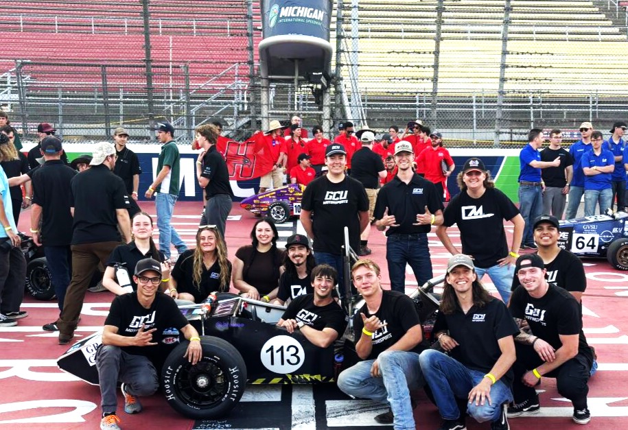 GCU Motorsports pressing pedal for competition - GCU News
