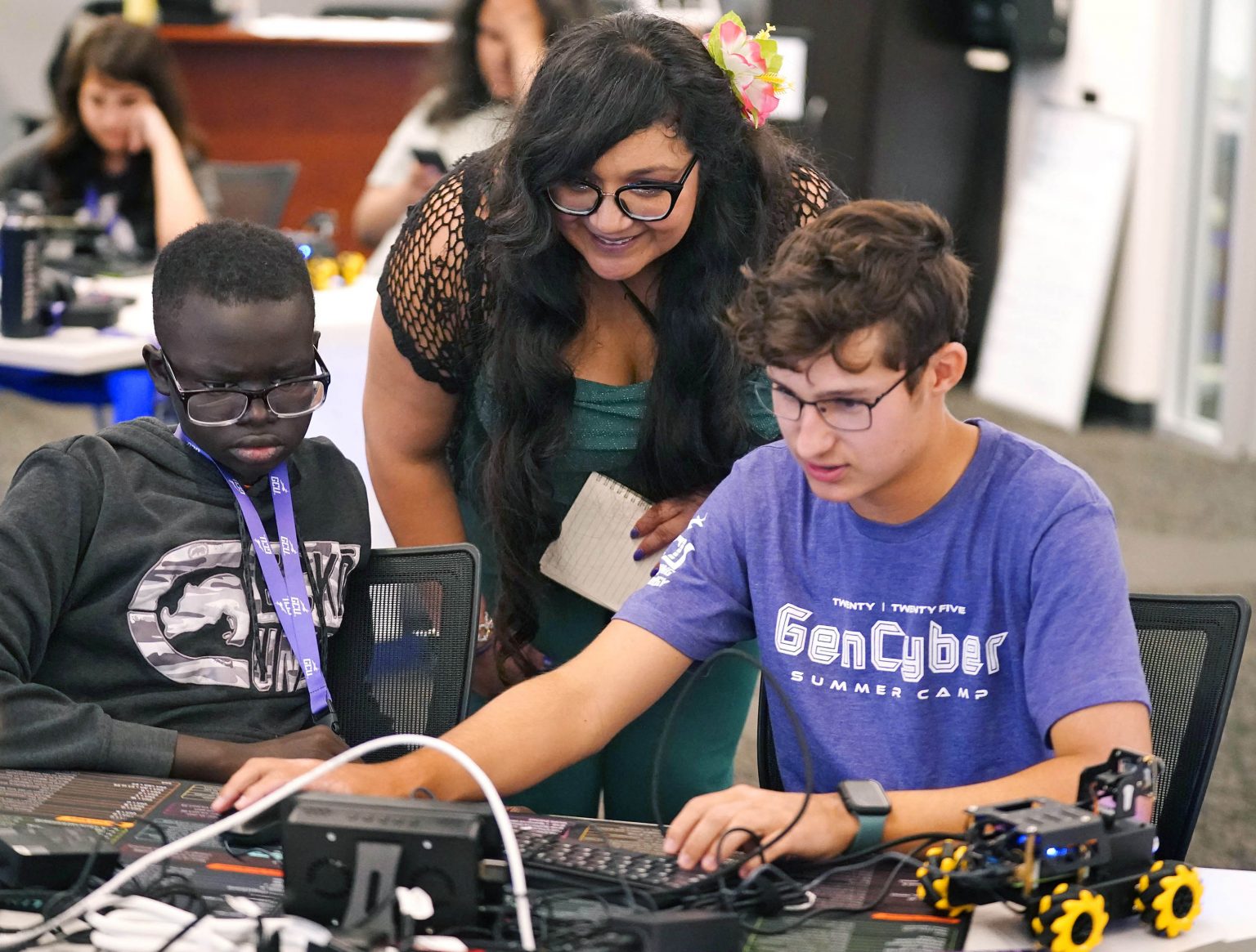 From robots to routers, GenCyber camp programming cyber's next generation - GCU News