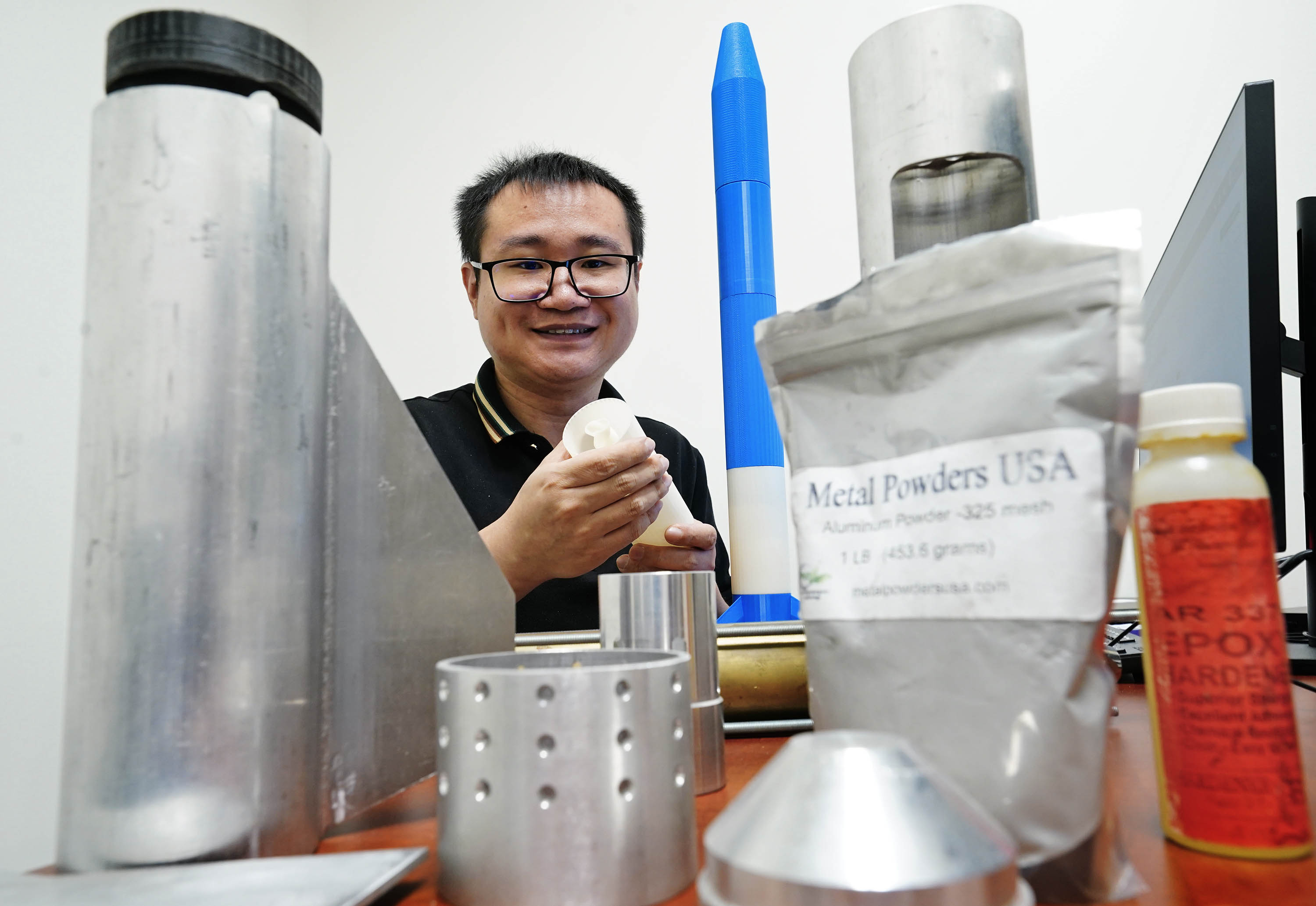 Professor helping launch interest in aerospace through hybrid rocket ...