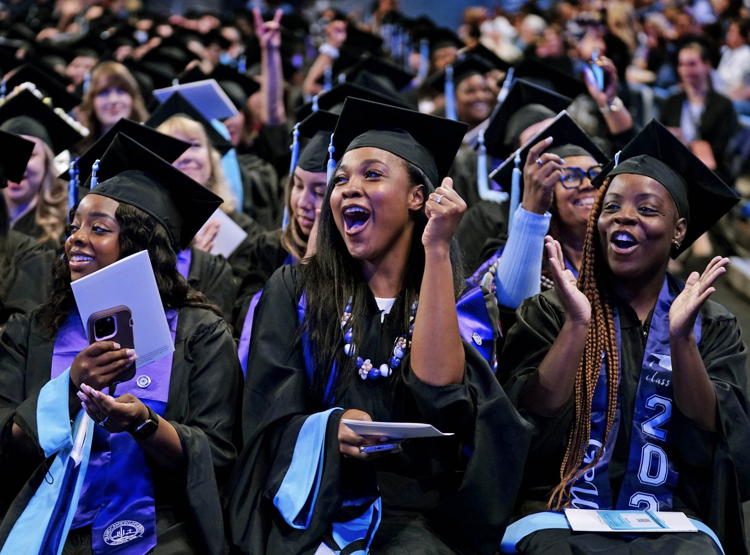 Fall commencement ceremony celebrating online and cohort students, 10 a ...