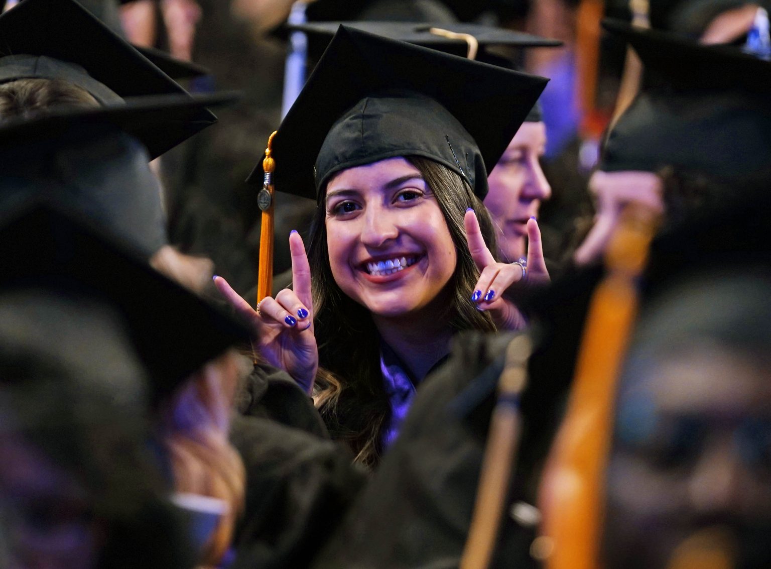 Fall commencement ceremony celebrating online and cohort students, 10 a ...