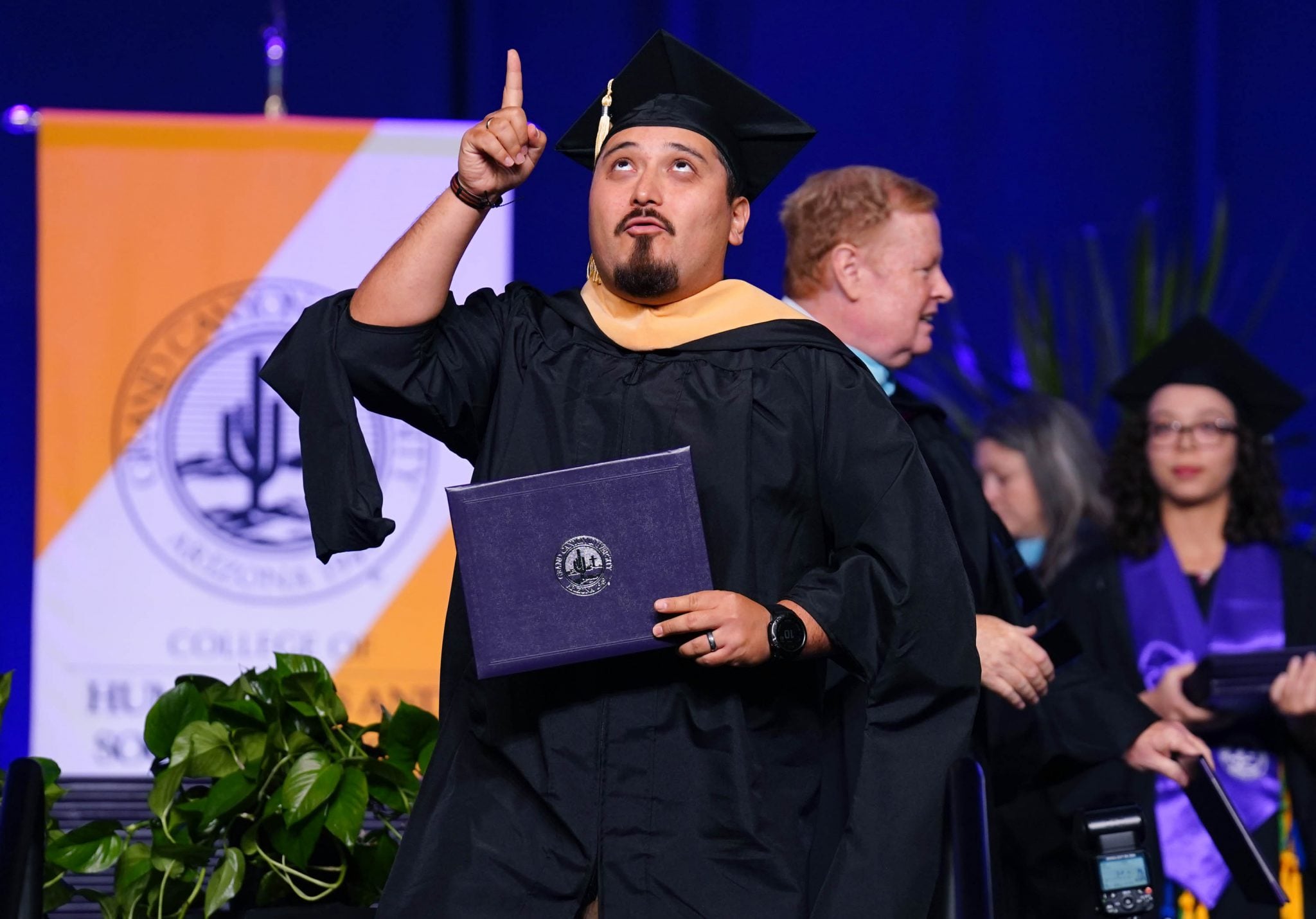 Fall commencement ceremony celebrating online and cohort students, 10 a ...