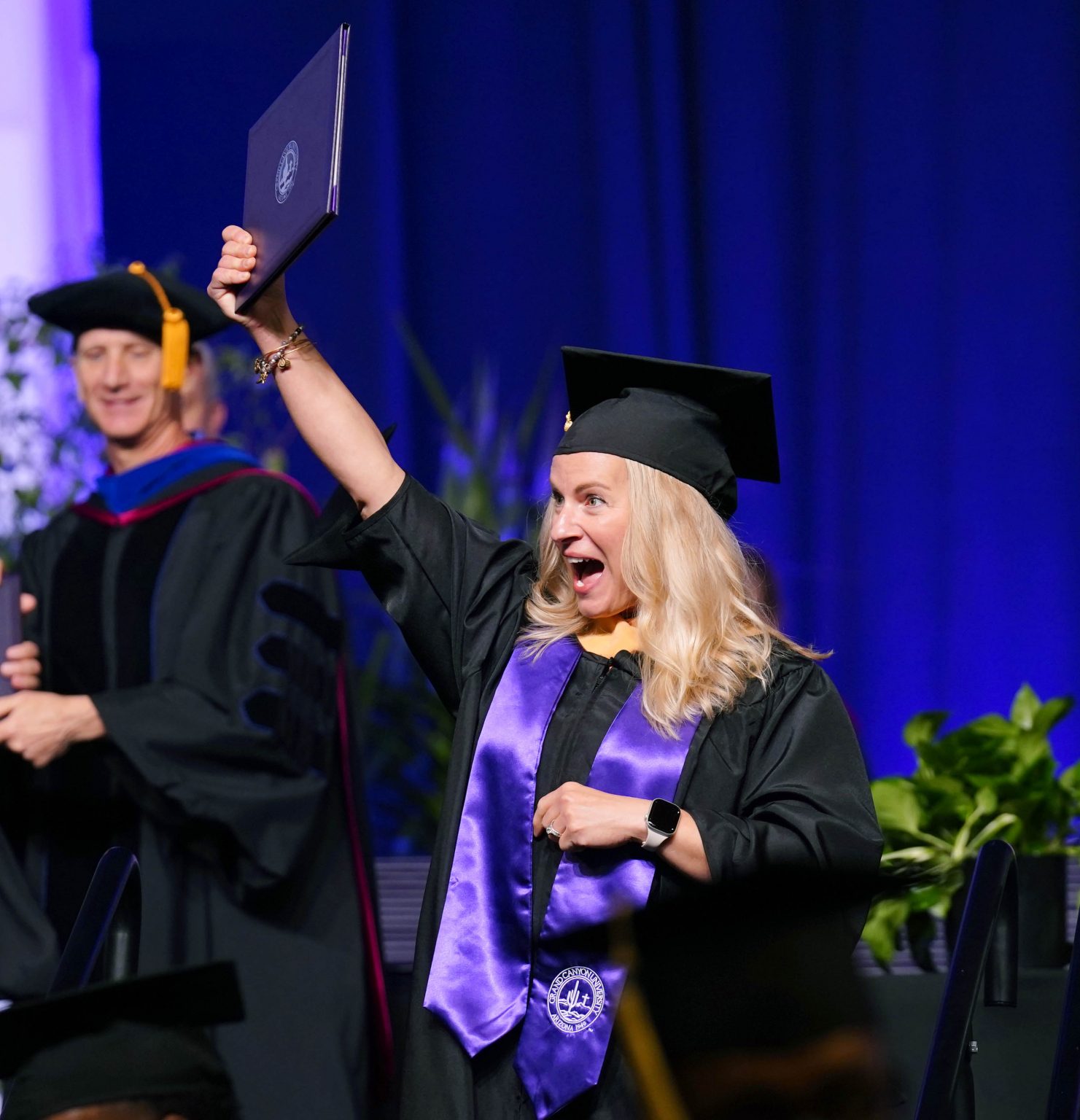 Fall commencement ceremony celebrating online and cohort students, 10 a ...