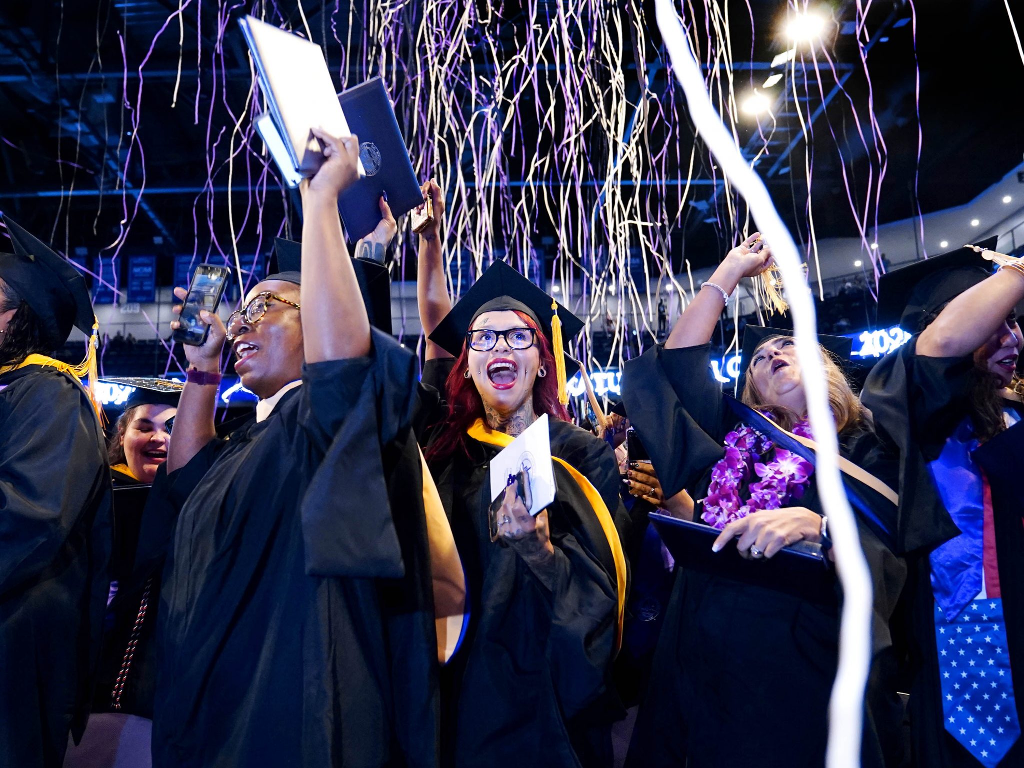 Fall commencement ceremony celebrating online and cohort students, 10 a ...