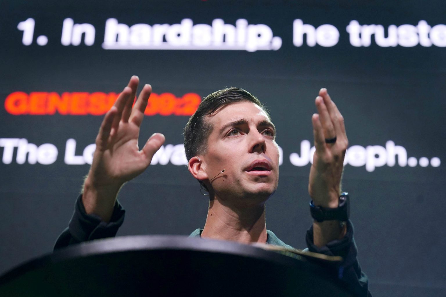 Chapel with speaker Nick Ely - GCU News