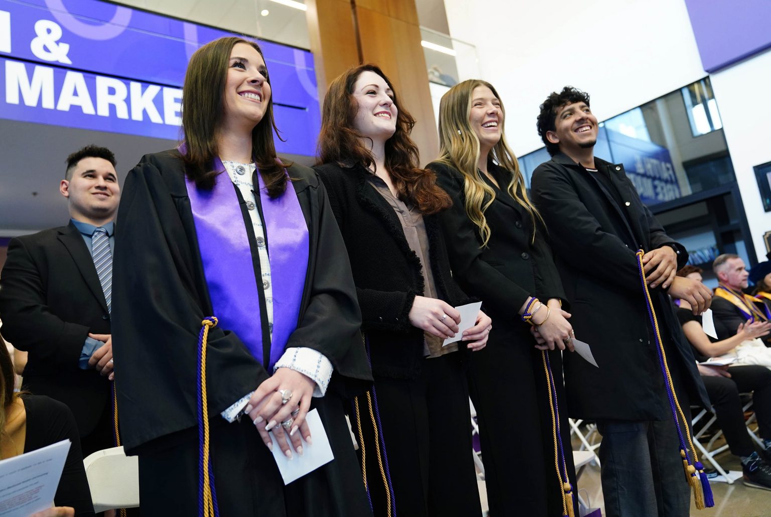 Delta Mu Delta winter induction ceremony - GCU News