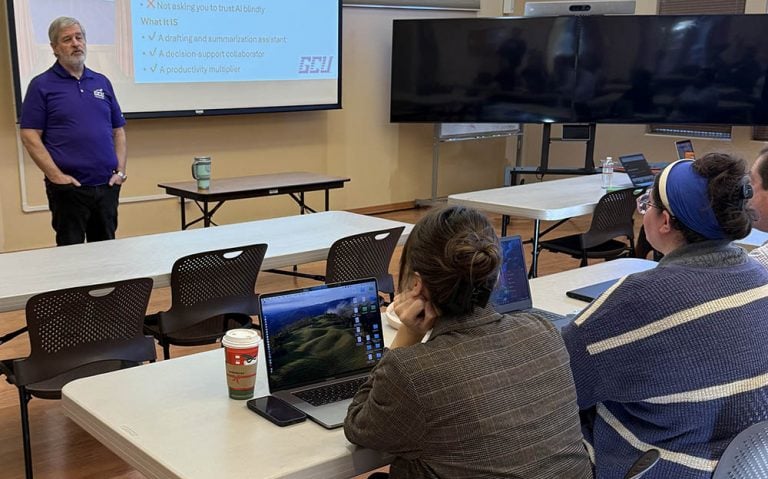 GCU assistant dean training city employees on responsible use of AI ...