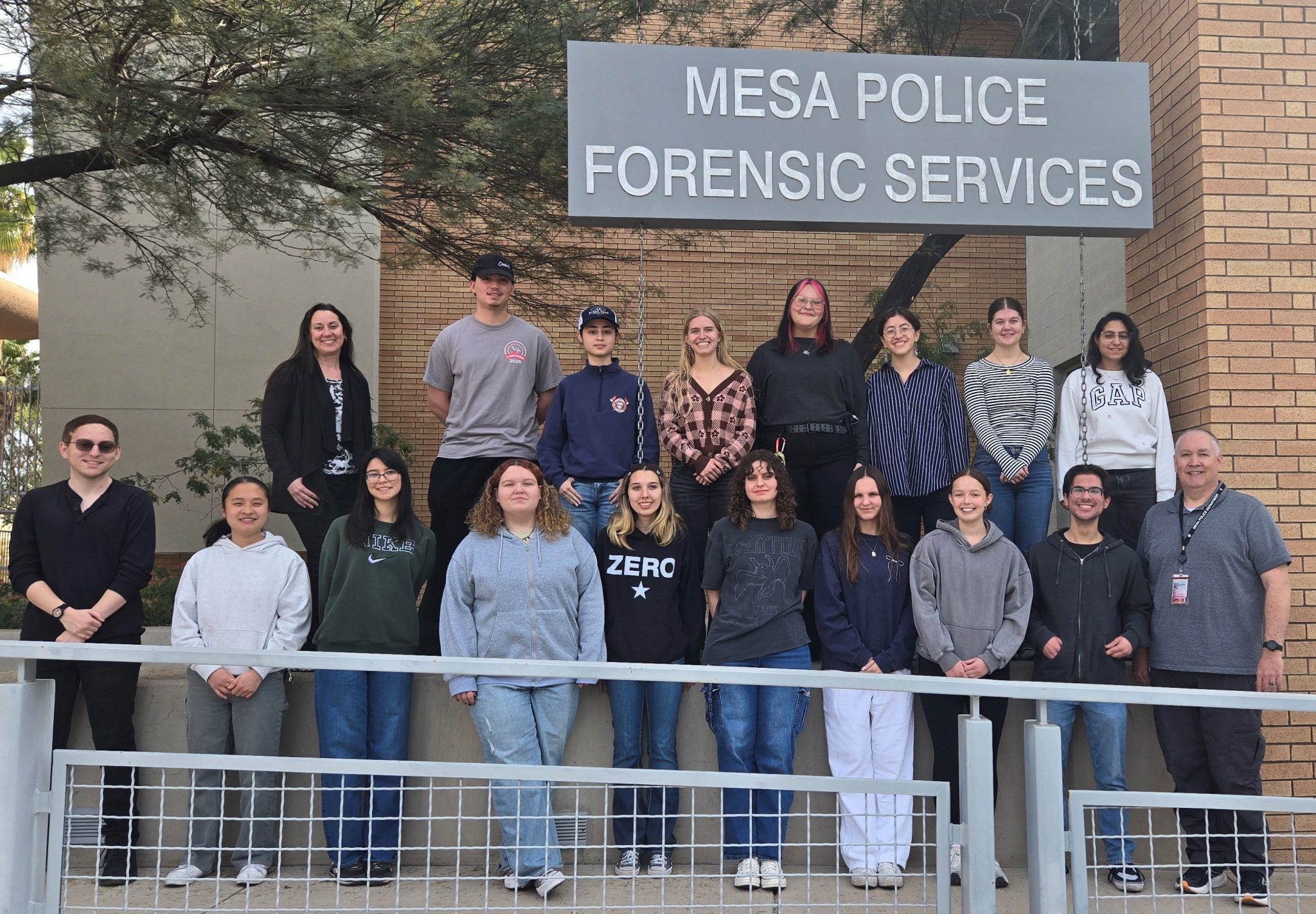 Touring Mesa crime lab - GCU News