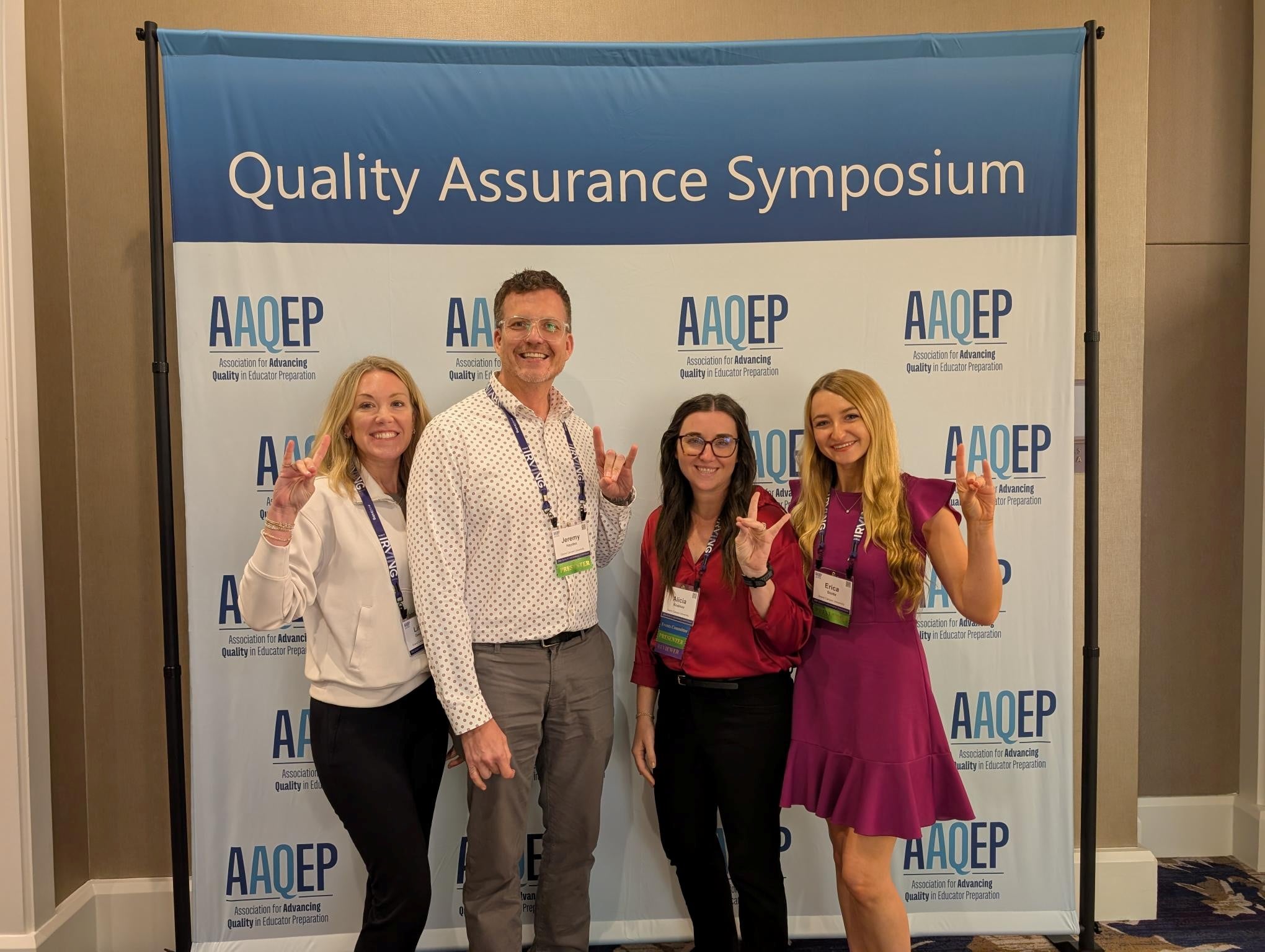 College of Education leaders share a path to quality at national ...